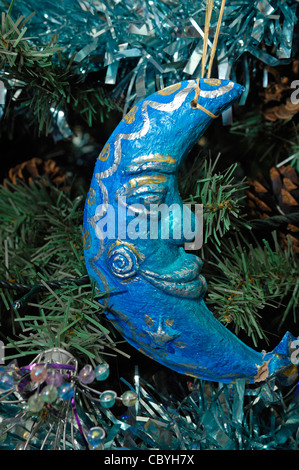 Christmas half moon decoration Stock Photo - Alamy