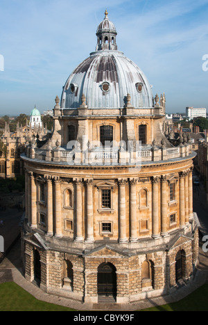 aerial view of the Radcliffe Camera & Bodleian Library, Oxford Stock ...