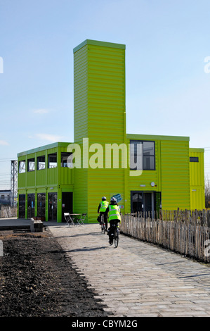 The View Tube cafe in the Olympic Park, Stratford, East London, England ...