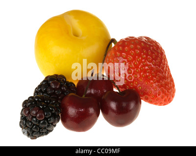 fresh summer fruit selection Stock Photo - Alamy