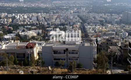 greece attica athens a view of psychiko Stock Photo - Alamy