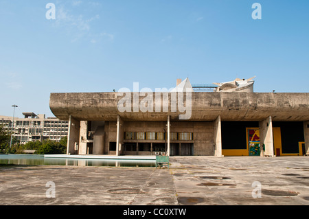Secretariat building, Capitol Complex, by Le Corbusier, Chandigarh ...