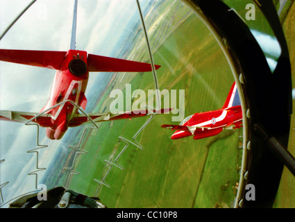 Red Arrows in flight Stock Photo - Alamy