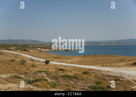 Suvla Bay, Gallipoli scene of fighting in 1915 in the First World War ...