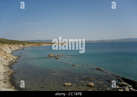 Suvla Bay, Gallipoli scene of fighting in 1915 in the First World War ...