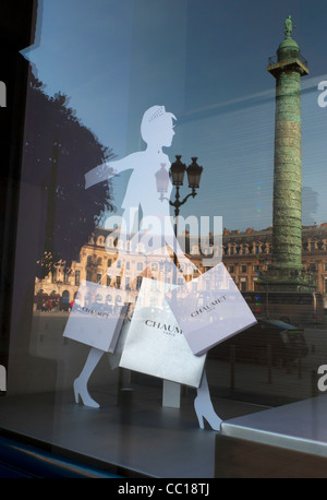 Paris, France - Chaumet store in Place Vendome Stock Photo - Alamy