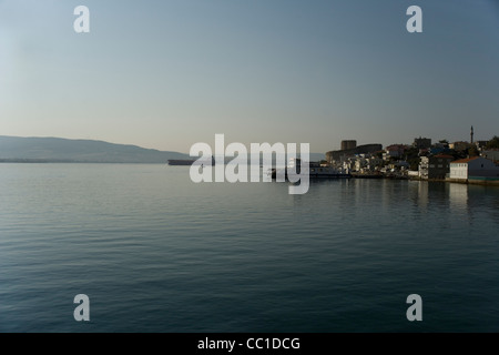 Kilid Bahr Fort from the Eceabat formerly Maidos to Canakkale ferry ...