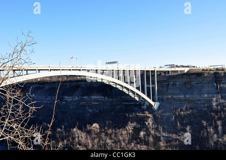 Canada Ontario Queenston Queenston Lewiston Bridge spanning the Stock ...