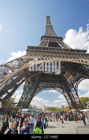 Paris, France, Crowd People, Wide Angle, Inside Building Atrium ...