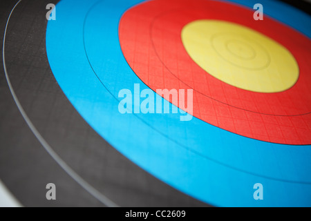 FITA 60cm archery target face Stock Photo - Alamy