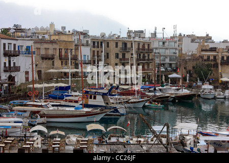 Marina and Harbour of Girne / Kyrenia, Northern Cyprus Stock Photo - Alamy