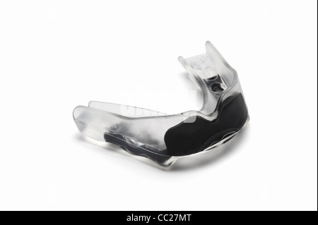 Boxer with gum shield Stock Photo - Alamy