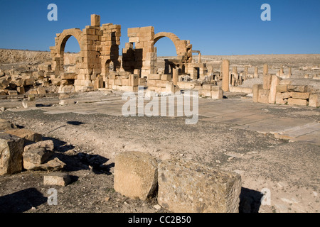 Ruins at Haidra, Tunisia Stock Photo - Alamy