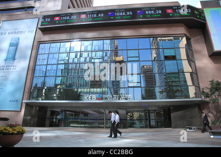Korea Exchange Bank KEB Seoul South Korea Asia Stock Photo: 41849550 ...