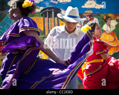 Folkloric dancing in Gracias Lempira Honduras Stock Photo - Alamy