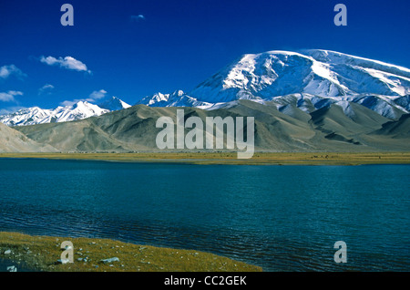 snow-capped mountains panorama Stock Photo - Alamy