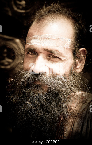 Brahmin priest at the Sun Temple, Konark, Orissa, India Stock Photo - Alamy