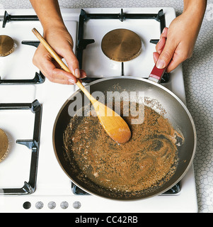 Kitchen: Polenta Smalzada 2 Stock Photo - Alamy
