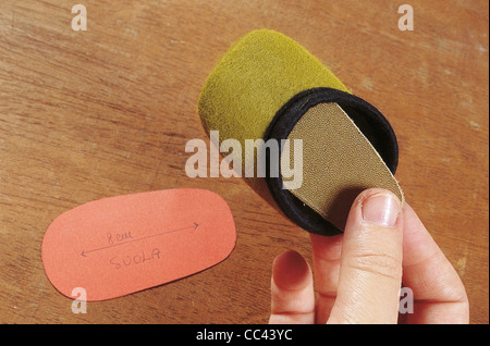 Collectables: Dolls Collectors Making Felt Shoes (9 Stock Photo - Alamy