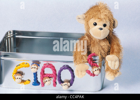 Diy: Letters Of The Alphabet With Polymer Clay (10 Stock Photo - Alamy