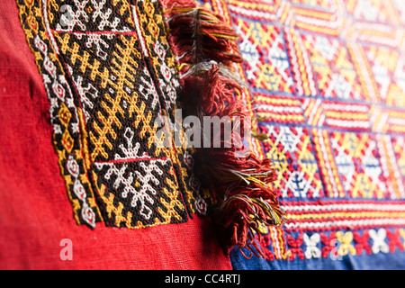 Mandaya woven jacket, Mindanao, Philippines Stock Photo - Alamy