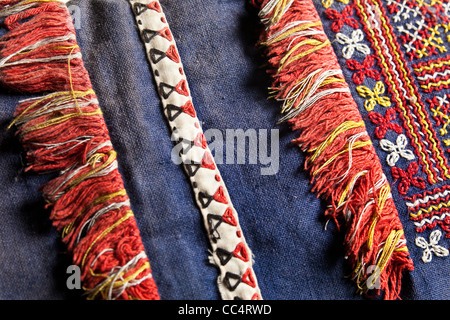 Mandaya woven jacket, Mindanao, Philippines Stock Photo - Alamy