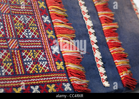 Mandaya woven jacket, Mindanao, Philippines Stock Photo - Alamy