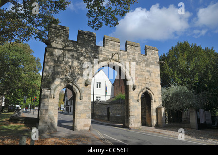Priory Gate Arch Lincoln Lincolnshire England Stock Photo - Alamy