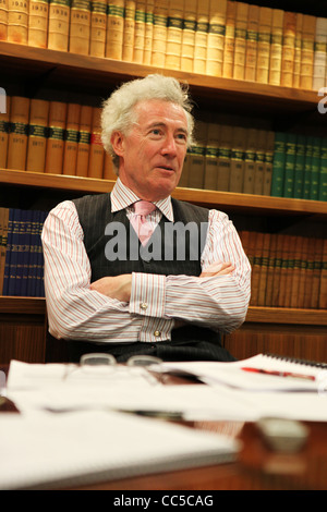 Jonathan Sumption QC in his chambers at the Supreme Court, London ...