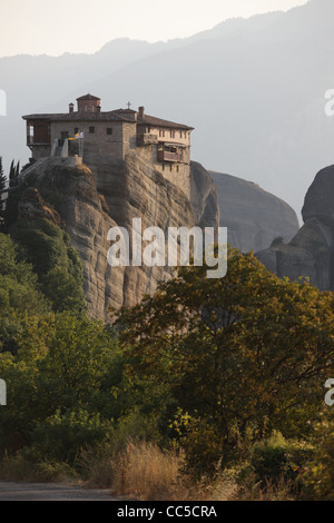 Four rock monasteries at Meteora,Greece - Rousanou, Agios Nikolaos ...