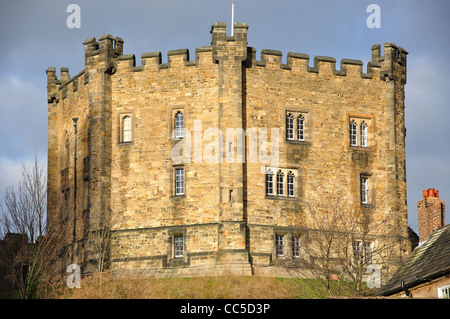 The Keep, Durham Castle, Durham City, County Durham, England Stock ...
