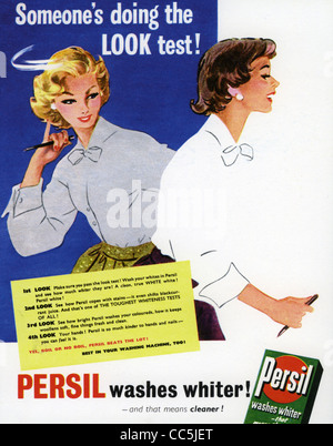 PERSIL ADVERT 1950s Stock Photo - Alamy
