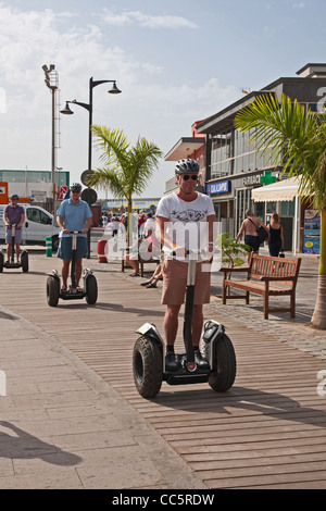 Men riding segway Stock Photo - Alamy