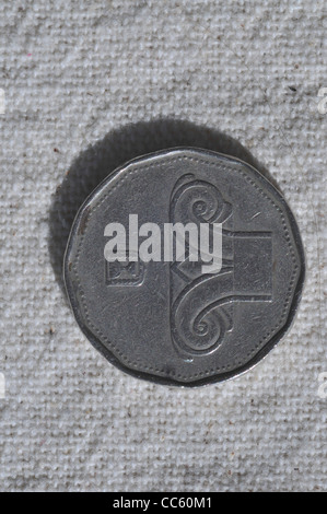 Coins of Israel. Israeli five new shekels coin Stock Photo - Alamy