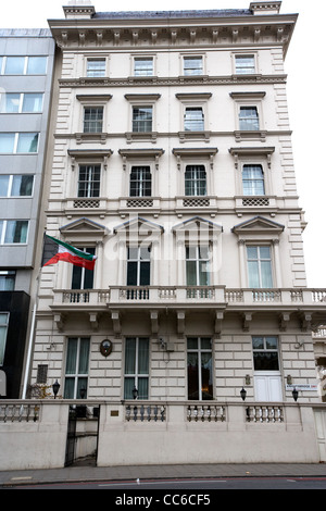 kuwait embassy in Knightsbridge London England UK United kingdom Stock ...
