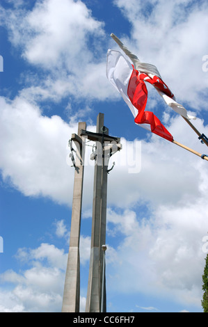 Gdansk, Danzig - symbol of solidarity blue sky and clouds Stock Photo ...