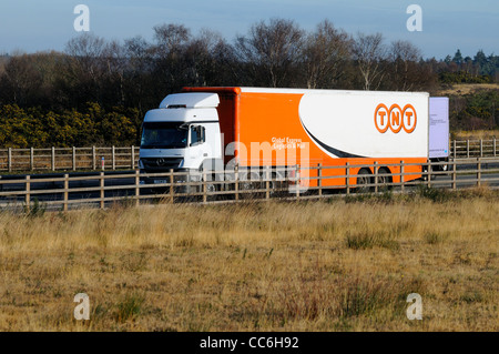 TNT delivery lorry, UK Stock Photo - Alamy