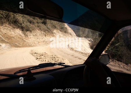 Temporary Road Surface Track Vehicle Grass Safety Stock Photo - Alamy