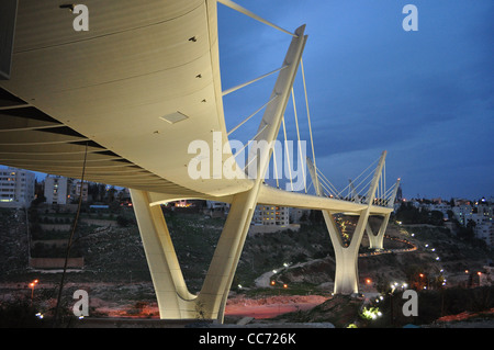 Suspended bridge in Amman,Jordan Stock Photo - Alamy