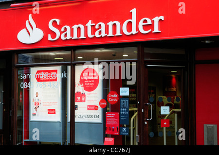 Santander Bank, Cambridge, England, UK Stock Photo - Alamy