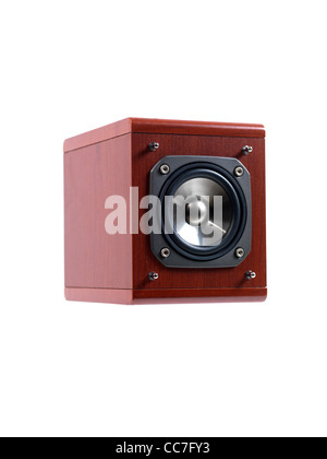 Stero speakers isolated against a solid background Stock Photo - Alamy