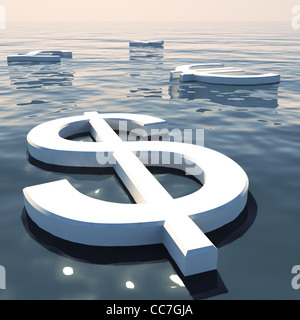 Pound Floating And Currencies Going Away Showing Money Exchange And ...