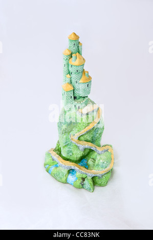 isolated green clay figure Stock Photo - Alamy