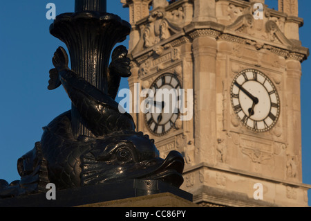 Clock Tower Margate Isle of thanet Kent England UK seaside town ...