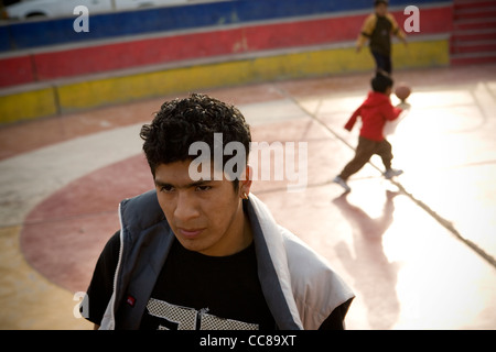 Lima, Peru. Young Peruvian Men Marching in an Andean Cultural Parade ...