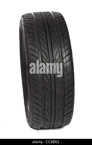 one tire, photo on the white background Stock Photo - Alamy