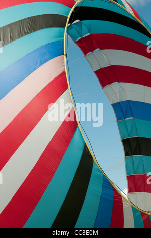 Large circular shaped kite flying Stock Photo - Alamy