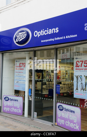 Boots Opticians, The Strand, London, England, UK Stock Photo - Alamy