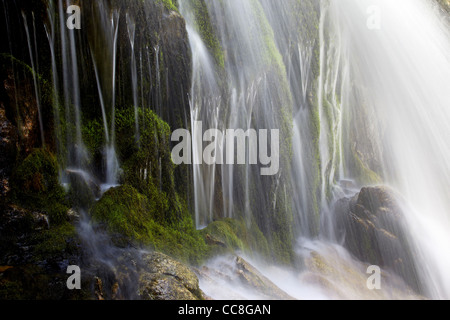 Waterfall close-up for wallpaper or backgrounds Stock Photo - Alamy