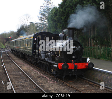 Class 0298 2-4-0WT Beattie LSWR design dating from 1874 as BR 30585 on ...